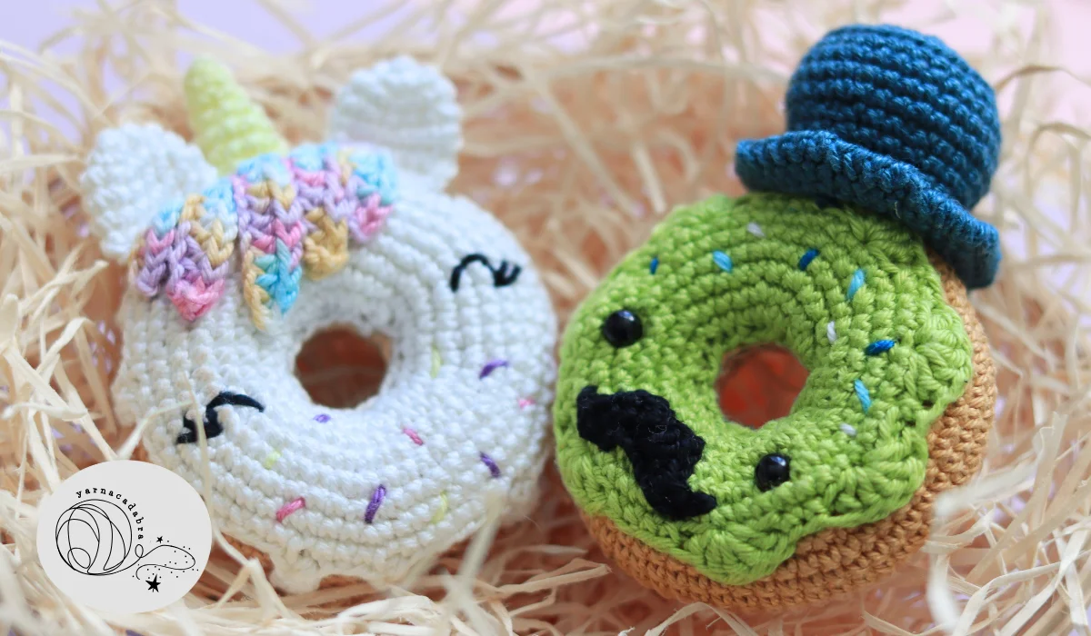 Beginner friendly free donut crochet pattern