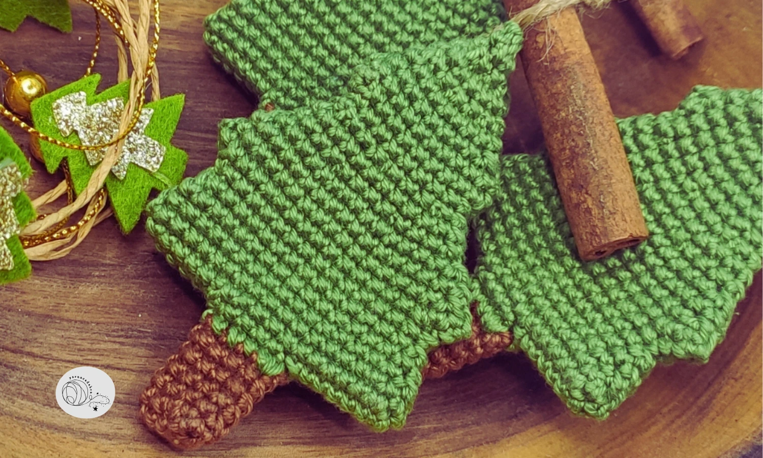 Free pintree crochet pattern - pintree gift tag